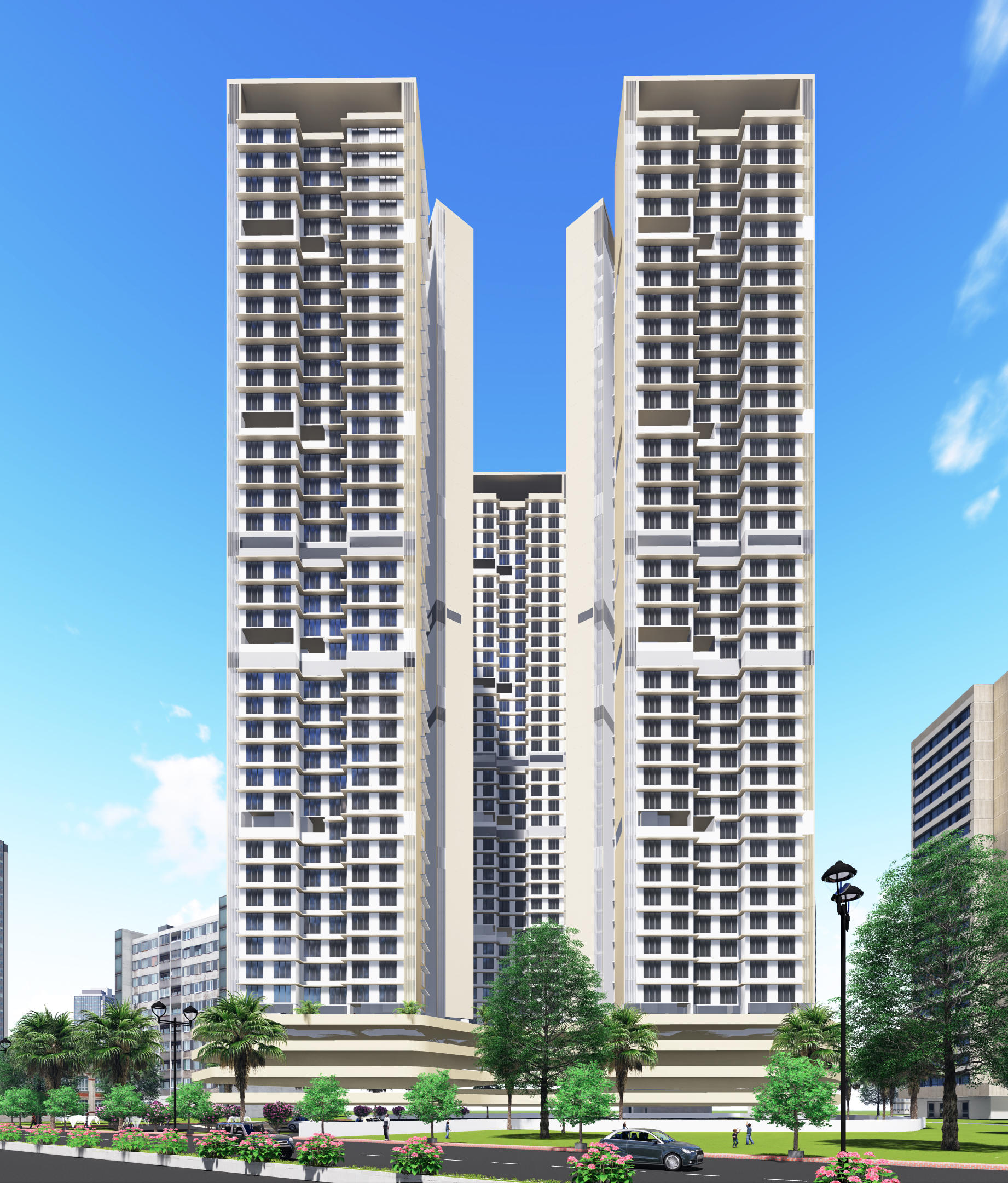 Residential Building At Link Road, Kandivali. – Tushar Chhatbar Architects